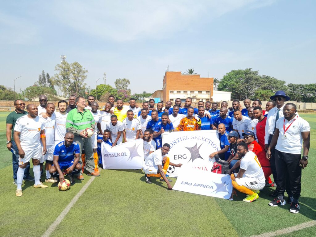 Frontier vs Metalkol RTR friendly soccer match - ERG Africa